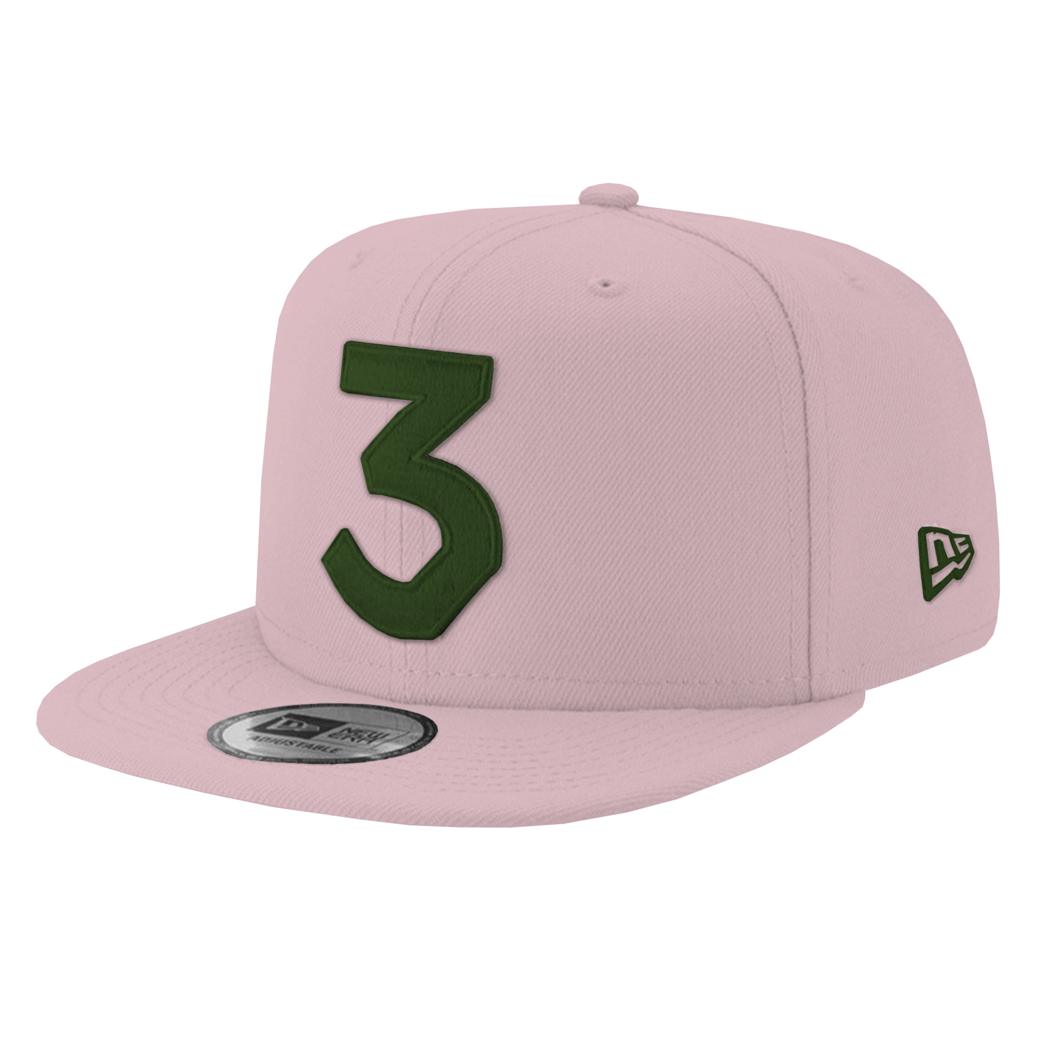 Chance 3 Hat Pink / Mountain Pine Green – Star Line by Chance The Rapper