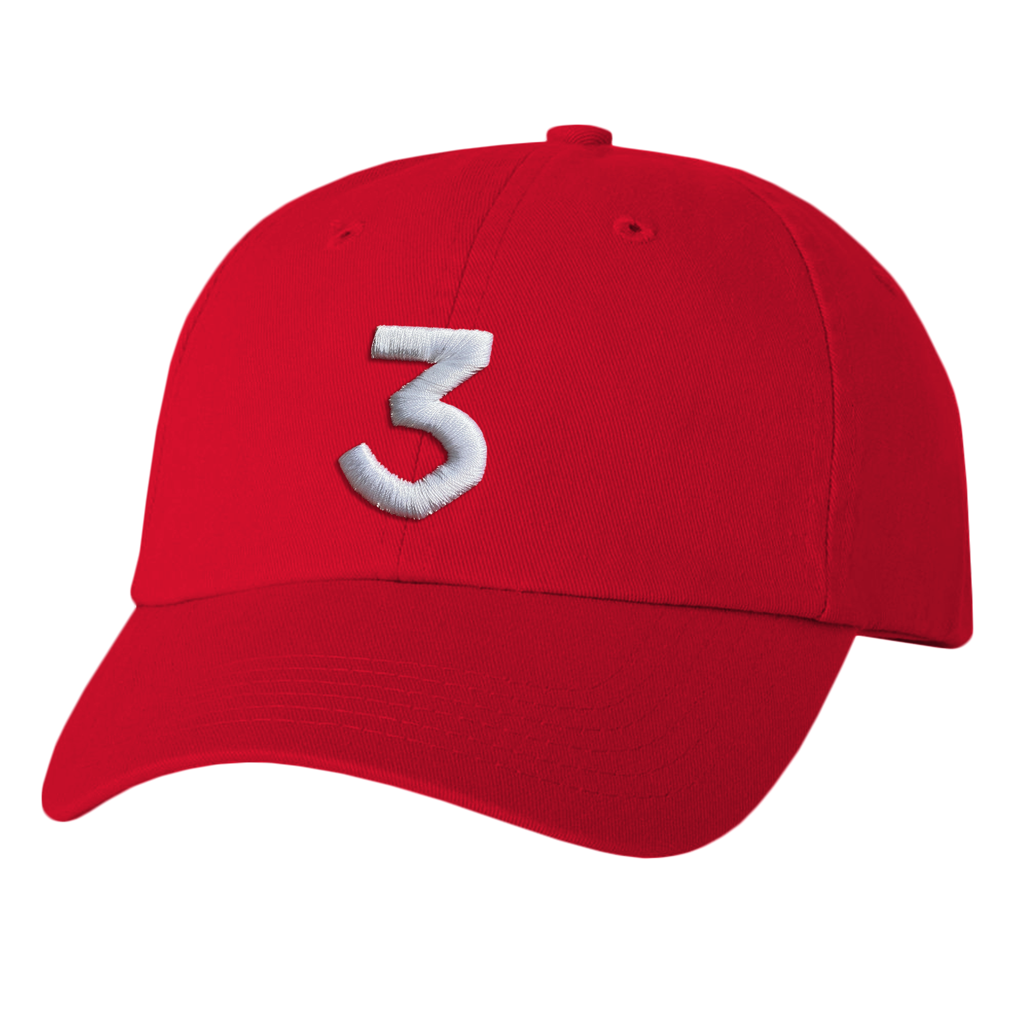 Chance 3 Dad Hat Red – Star Line by Chance The Rapper