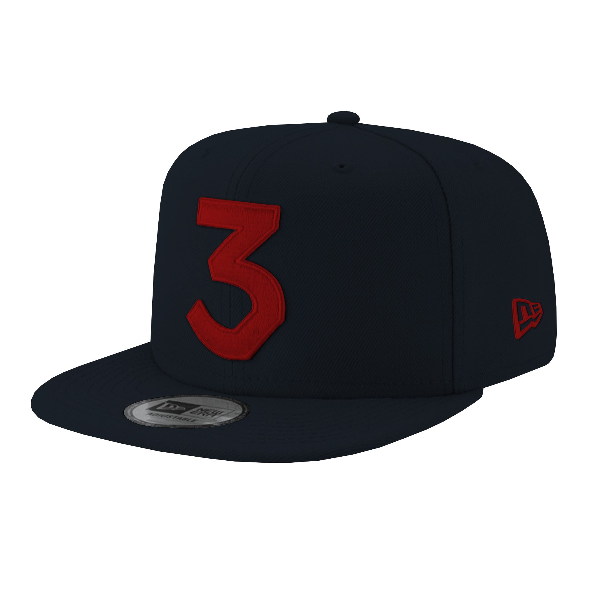 Chance 3 Hat Navy Blue / Red – Star Line by Chance The Rapper