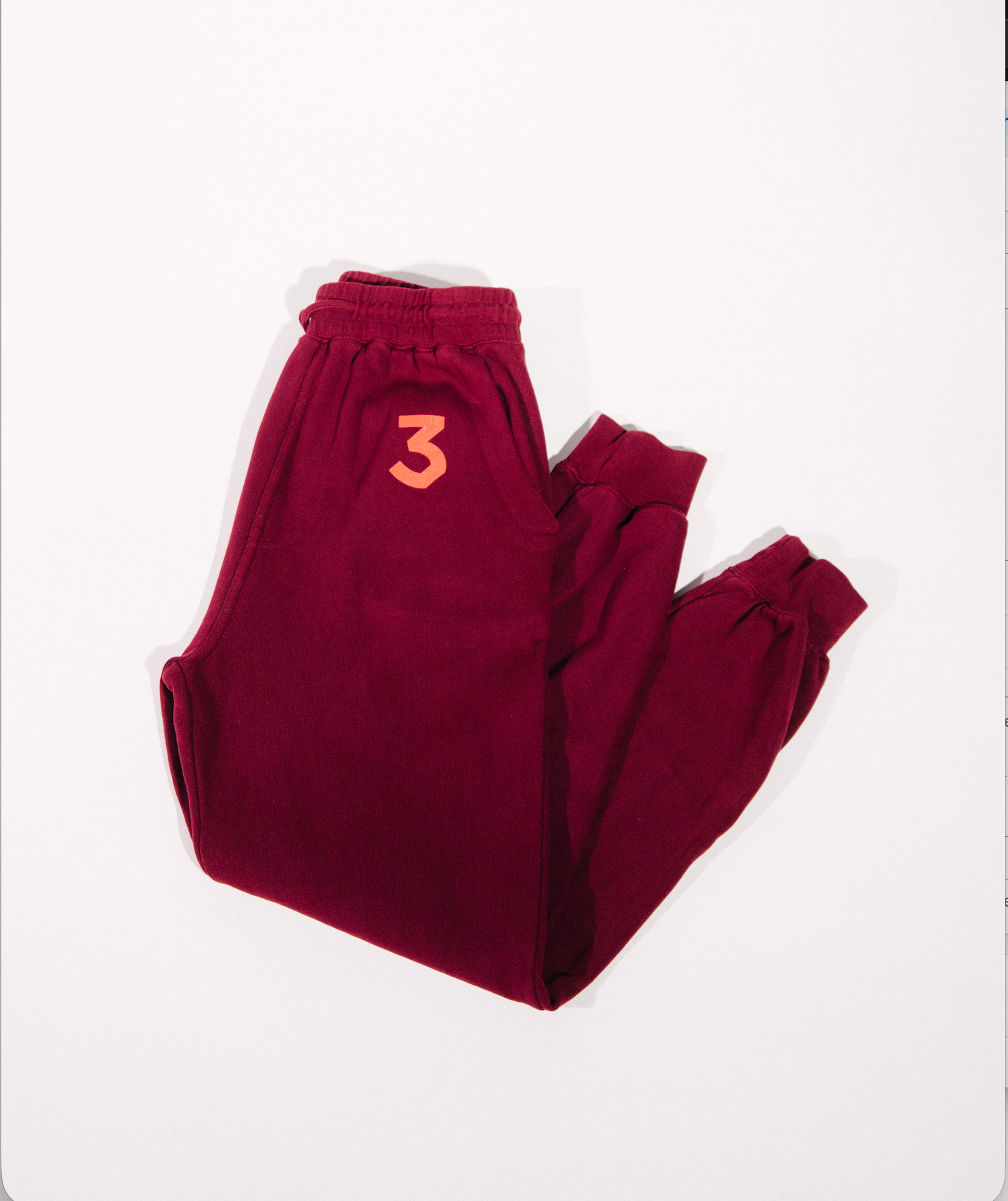 Cardinal 3 Joggers – Star Line by Chance The Rapper