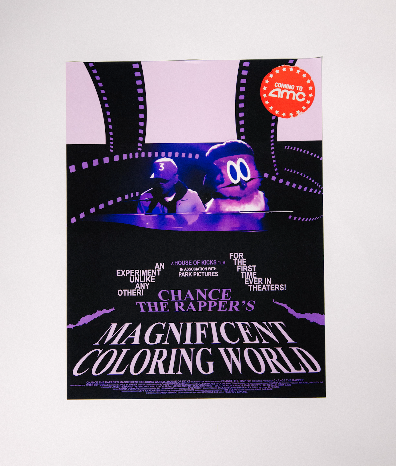 Magnificent Coloring World Poster – Star Line by Chance The Rapper