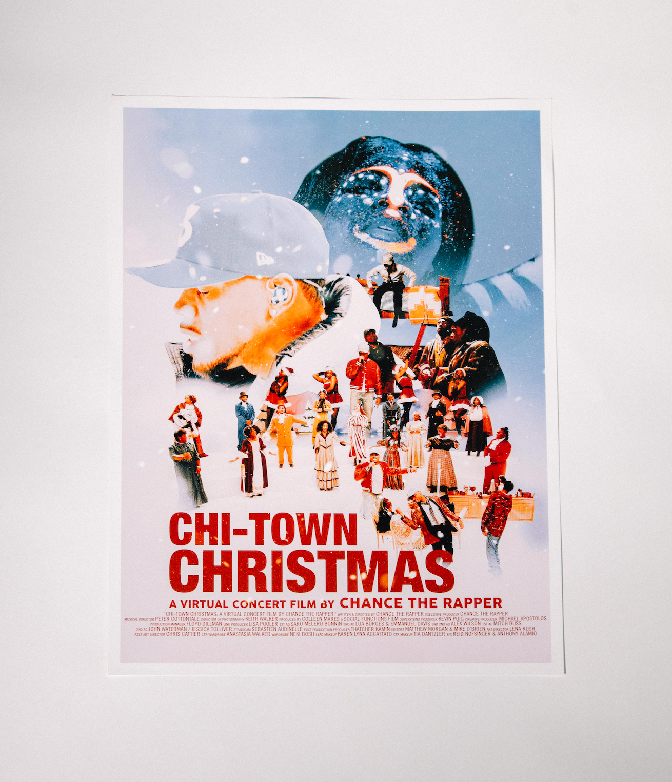 Chi Town Christmas Poster – Star Line by Chance The Rapper